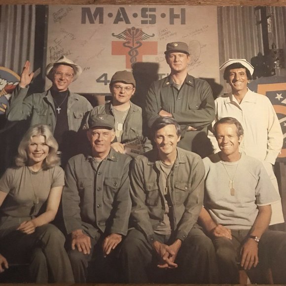 Wall Decor | Vintage 1979 Mash Tv Show Promotional Poster Framed ...